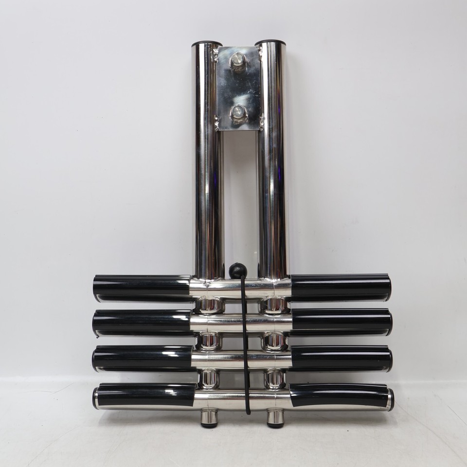 4 Step Telescoping Dive Ladder for Boat,304 Marine Grade Stainless ...