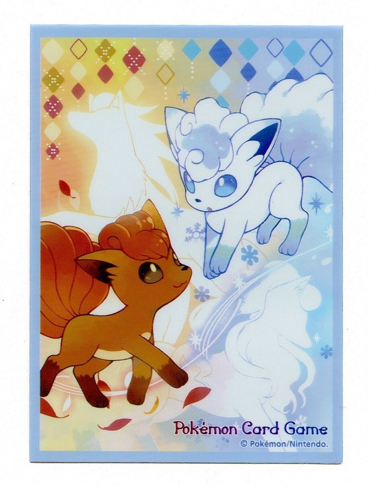 2017 Vulpix Crystal Season Individual Card Sleeve Pokemon Center Japan ...