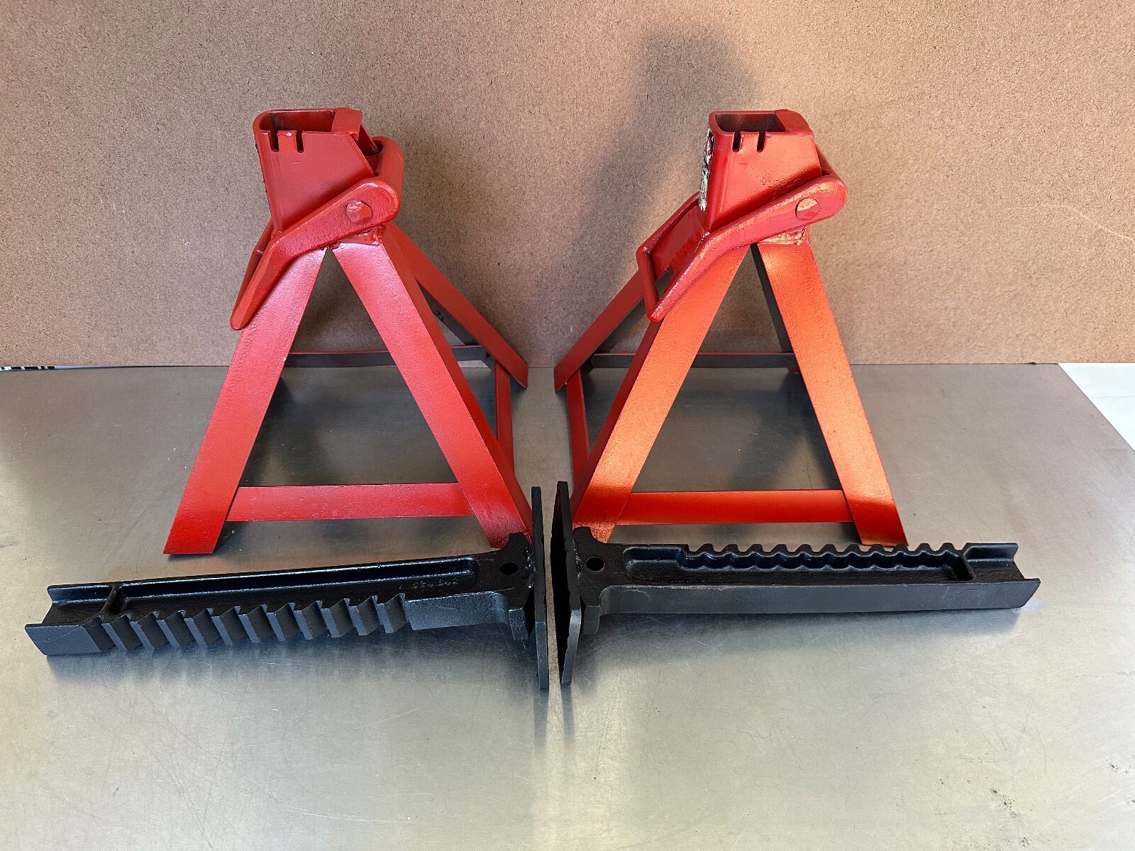 Pair of Vintage Blackhawk Jack Stands Made in USA #1435 | eBay