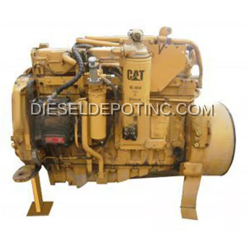 Caterpillar 3204 Remanufactured Diesel Engine 7.8 Extended Long Block ...