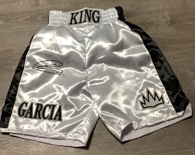 Ryan Garcia “King Ryan” Signed Autograph Boxing Trunks - Beckett COA | eBay