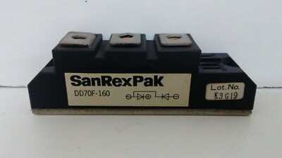 GUARANTEED! SAN-REX-PAK POWER MODULE DIODE DD70F-160 | eBay