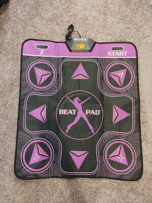 Only Nintendo GAMECUBE Wii Game System Mad Catz Purple DDR Dance BEAT ...