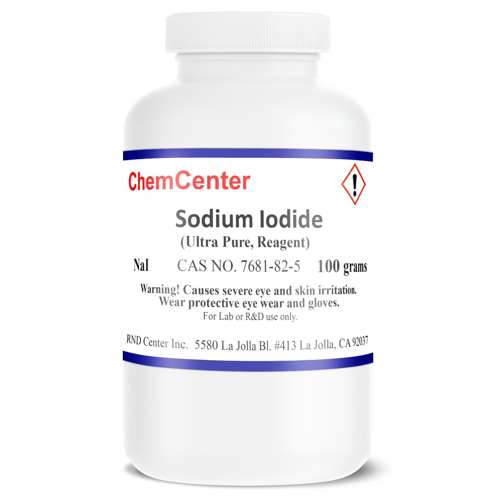 Sodium Iodide, Ultra Pure, Reagent ,100 gm | eBay