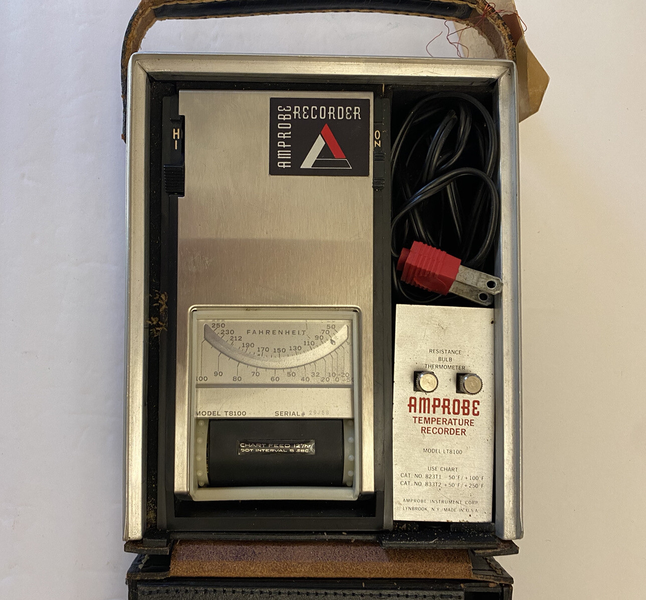 Amprobe Temperature Recorder Model LT 8100 USED WORKS LT8100 | eBay