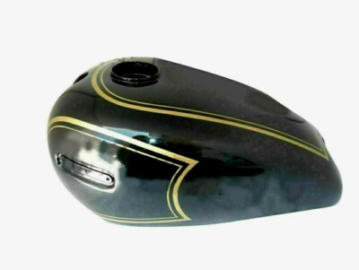 Ariel VB Model Black Painted With Golden Lining Steel Fuel Petrol Gas ...