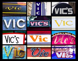 VIC Name Poster featuring photos of actual signs | eBay