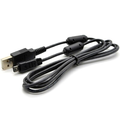 USB Data Cable Cord For Olympus Evolt E-330 E-400 E-410 E-500 E-510 AZ ...