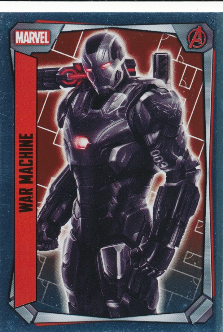 #237 WAR MACHINE 2017 Topps Marvel Missions CAPTAIN AMERICA CIVIL WA ...