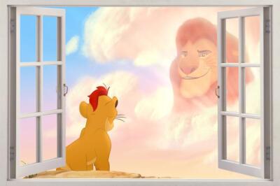 The Lion Guard LION 3D Window Decal Graphic Wall Sticker Art Mural ...