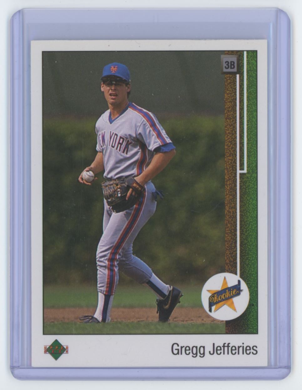 1989 Upper Deck Rookie Gregg Jefferies . New York Mets #9 | eBay