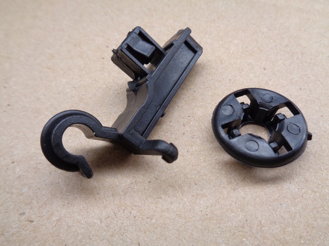 1 Set Hood Prop Rod Clip for Toyota Corolla 5345202060 & Grommet ...