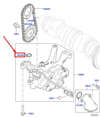 LAND ROVER DISCOVERY V L462 Vacuum Pump Seal LR133733 NEW GENUINE | eBay
