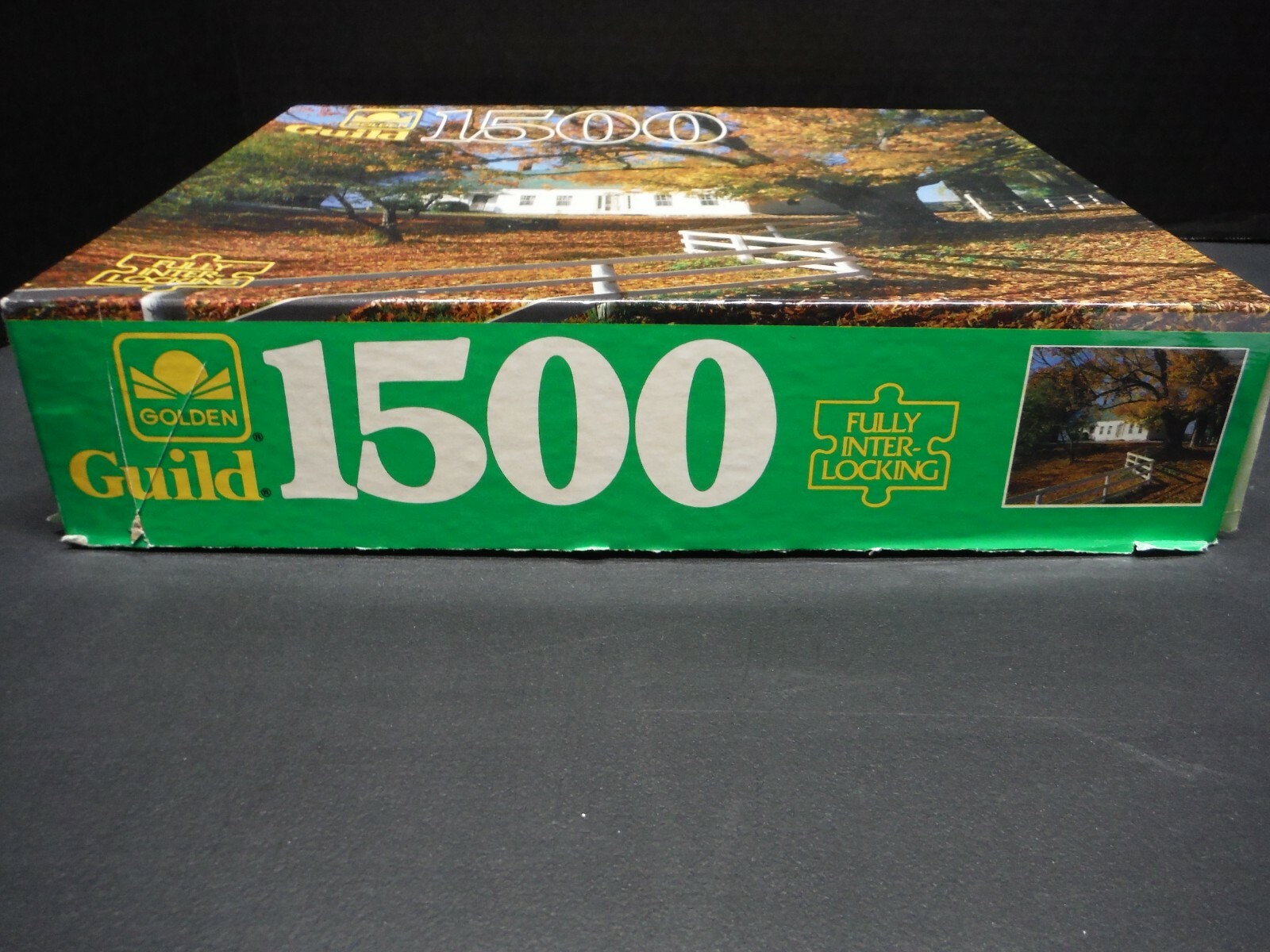 Golden Guild 1500 Piece Puzzle A Fall Day | eBay