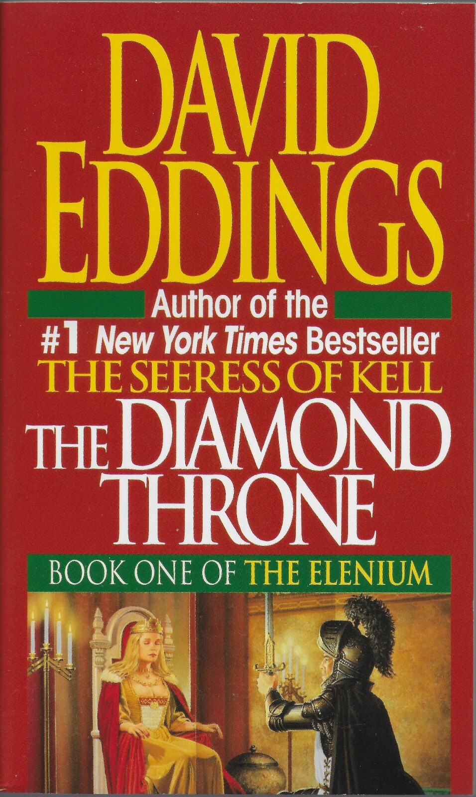 The Elenium Ser.: Diamond Throne by David Eddings (1990, Mass Market ...