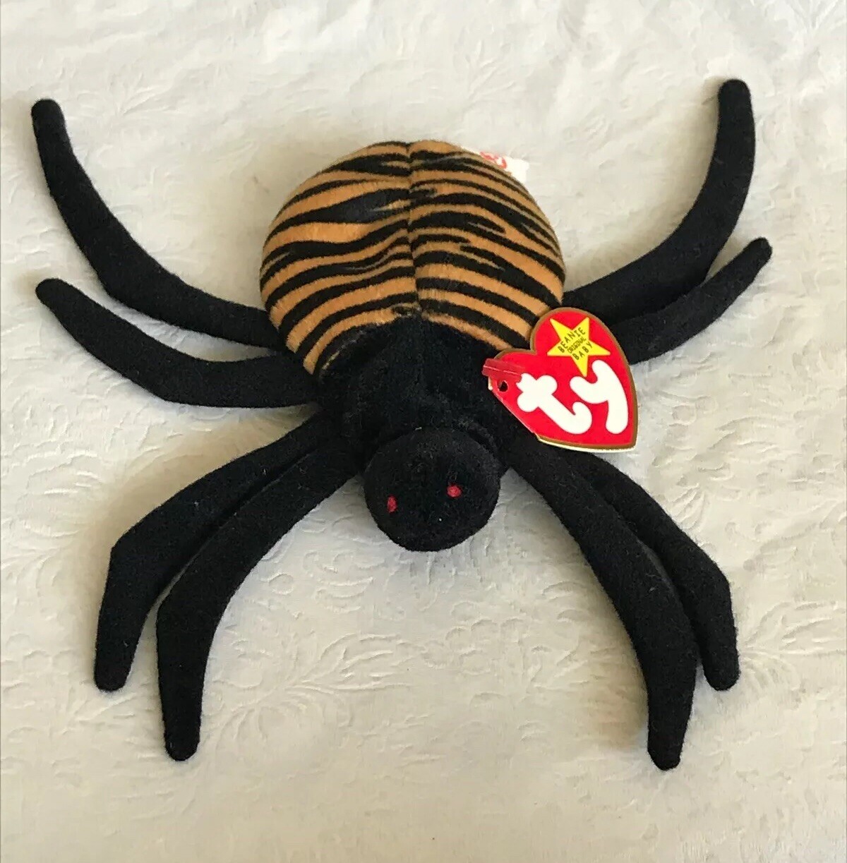 Ty Beanie Babies Collection Spinner The Spider 🕷 Bean Bag Toy ...
