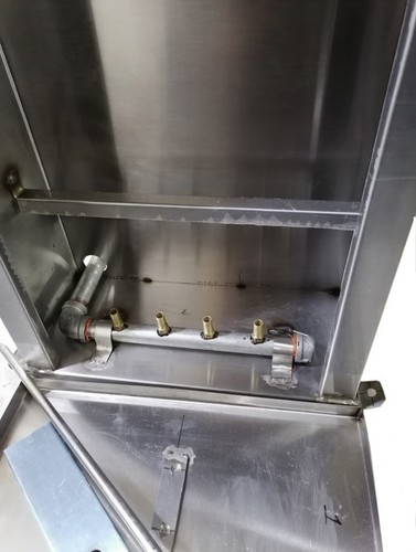 TROMPO TACOS AL PASTOR 4 GAS BURNER 8 BRICK 50KG PASTORERO ADOBADA ...