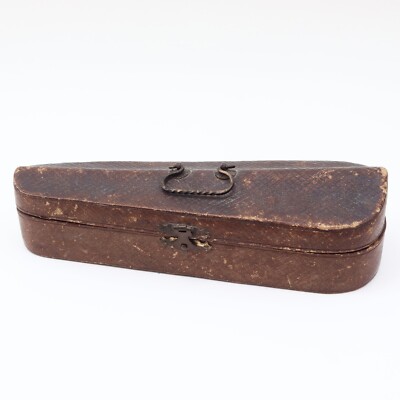 Rare Unusual Antique Victorian 19thc. Novelty Miniature Violin Case Box ...