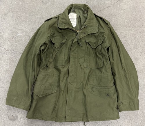 Vintage 70s M-65 MILITARY OG 107 Jacket Size Medium | eBay