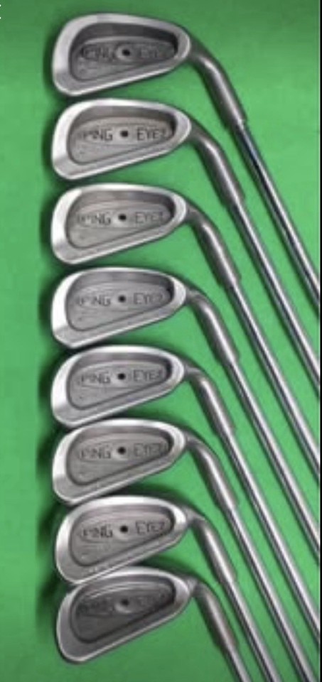 Ping Eye 2 Plus Right Handed Irons Black Dot 4-9, S, W Regular Flex | eBay
