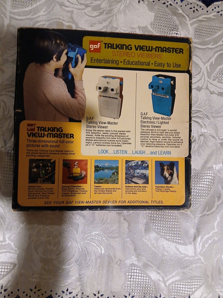 GAF Talking Viewmaster Reels Gunsmoke Tv Series | eBay