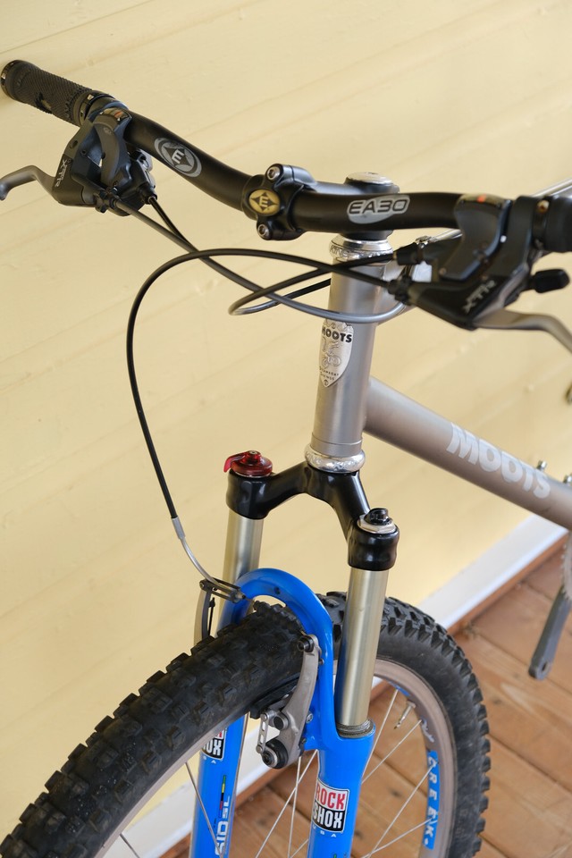 Vintage Moots Smoothie Full Suspension Mountain Bike 20" XTR M950 | eBay