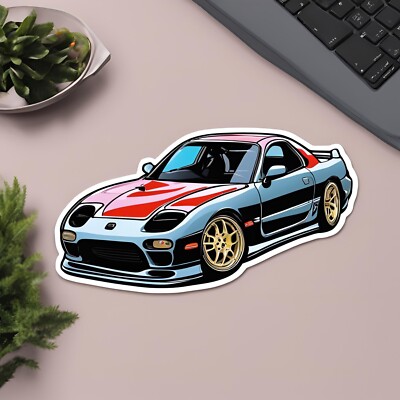 RX7 Drift JDM Car sticker 3x2” | eBay