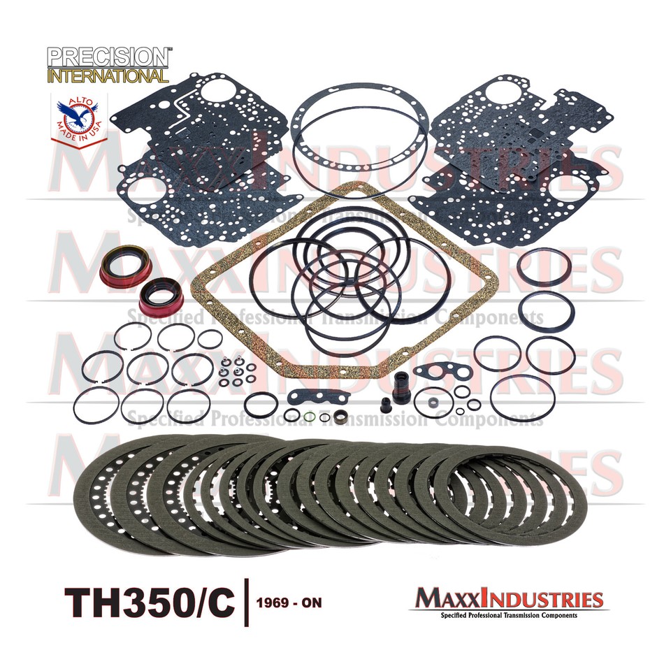 TH350 350C Transmission Rebuild - Master Kit LS High Energy Alto ...