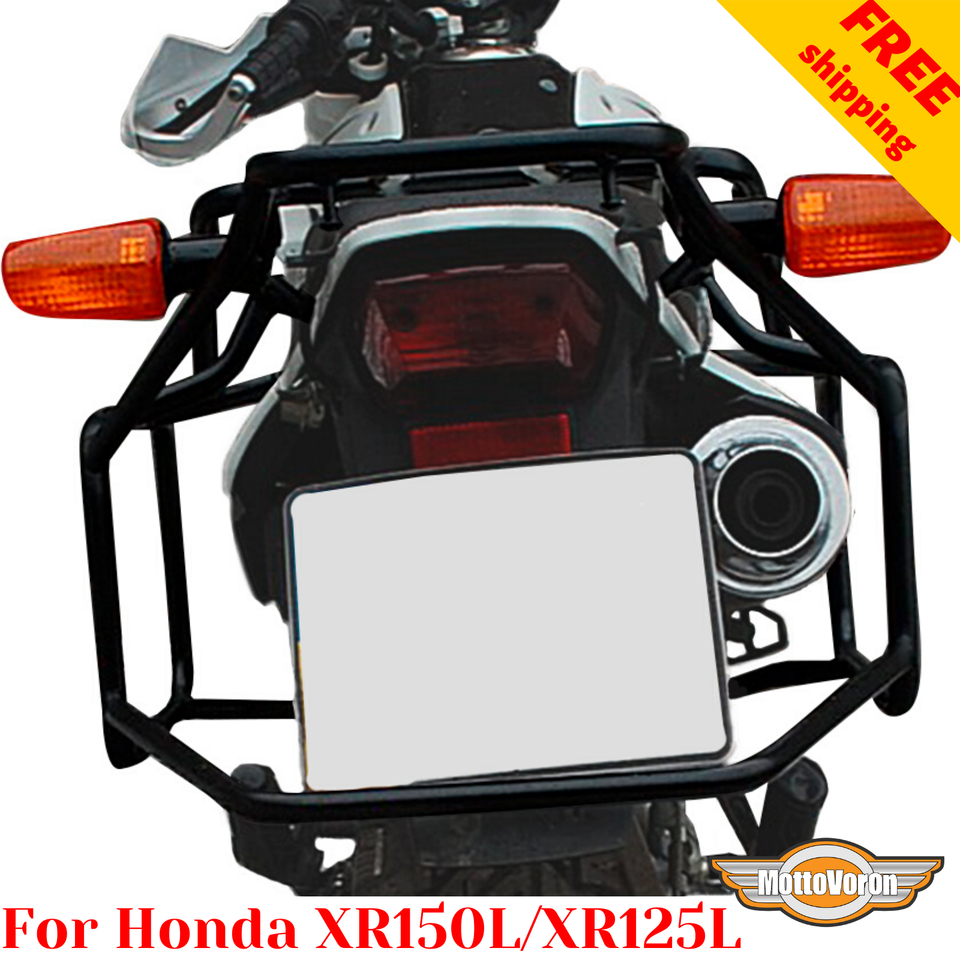 For Honda XR150L Luggage rack system XR 125 pannier rack for soft bags ...