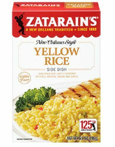Zatarain's Yellow Rice Mix 8 Oz 6 PK for sale online | eBay