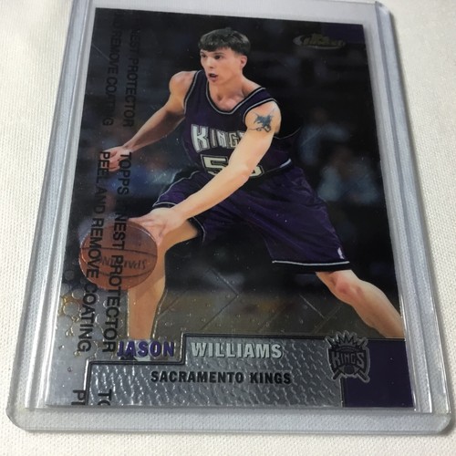 99-00 JASON WILLIAMS TOPPS FINEST BASKETBALL CARD | eBay