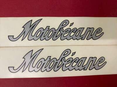 Paire Stickers A Sec Adhésifs Logos Motobecane AD770063 | eBay