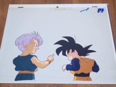 Dragon Ball Z Animation Cel Son Goten Trunks | eBay