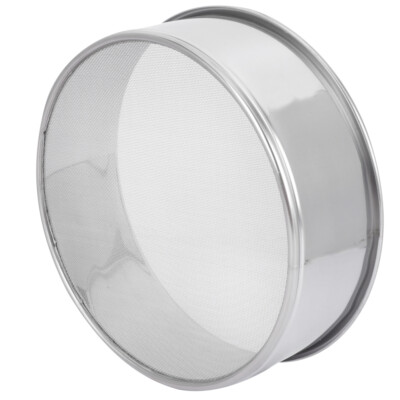 Metal Flour Sifter Large Soil Sieve Baking Sifting Pan Multifunctional Sieve | eBay
