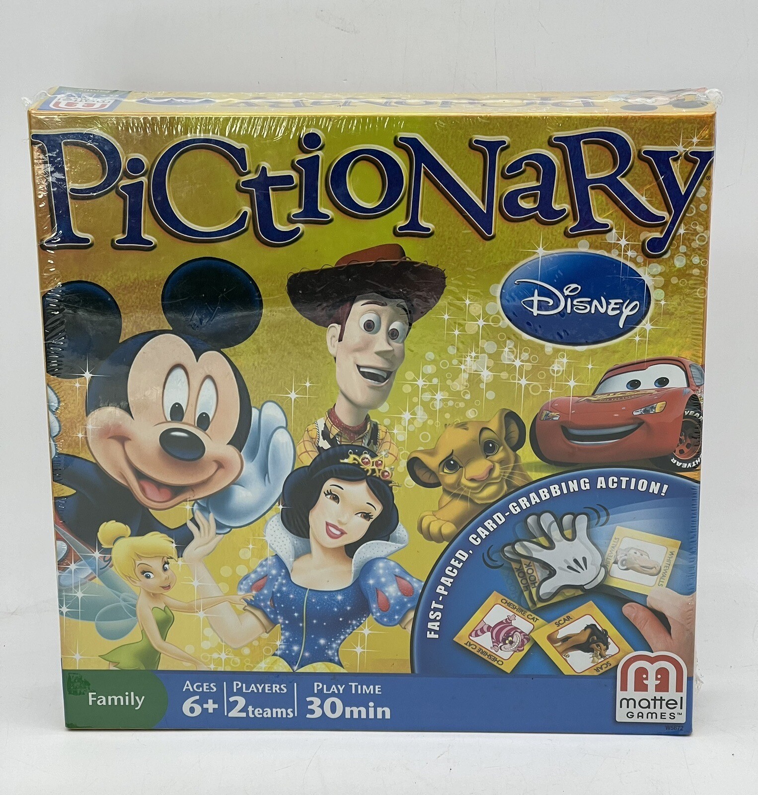 2012 Mattel Disney Pictionary Family Game Factory Skua3 for sale online ...
