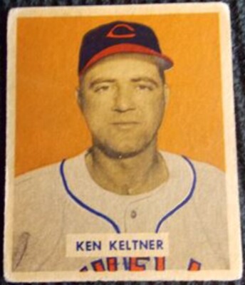 1949 Bowman - #125 Ken Keltner - Cleveland Indians - vintage | eBay