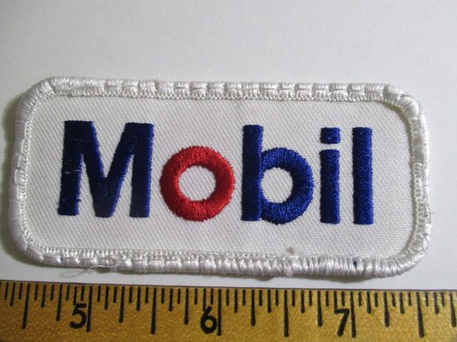 Mobil Patch Original Vintage Gas Station Refinery Oil Not a ...