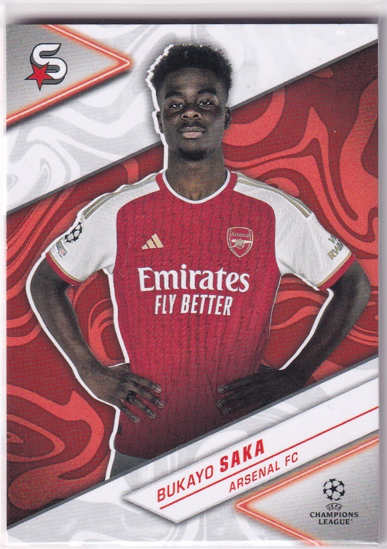 Topps UCL Super-Stars 23/24 Nr. 10 Bukayo Saka | eBay