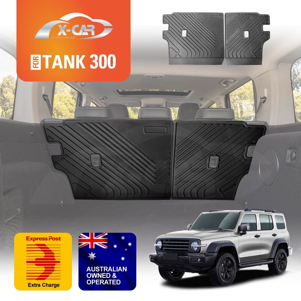 All-Weather Car Floor Boot Liner Cargo Back Seat Mats for GWM Tank 300 ...