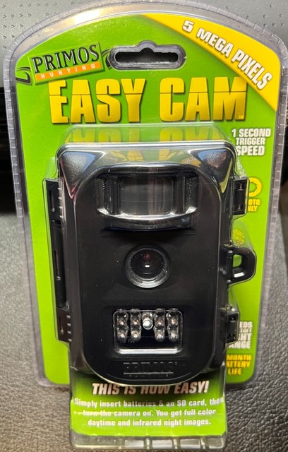 Primos 63051 Easy Cam IR LED 5MP Game or Trail Camera Black 2 Pack for ...