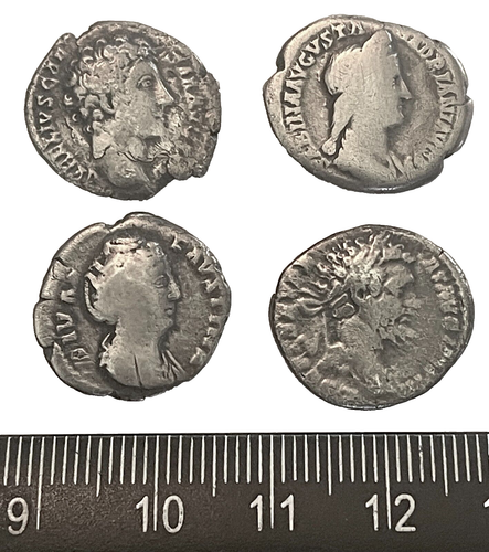 Authentic Ancient - Lot of 4 Ancient Roman Silver Denarius Denarii ...