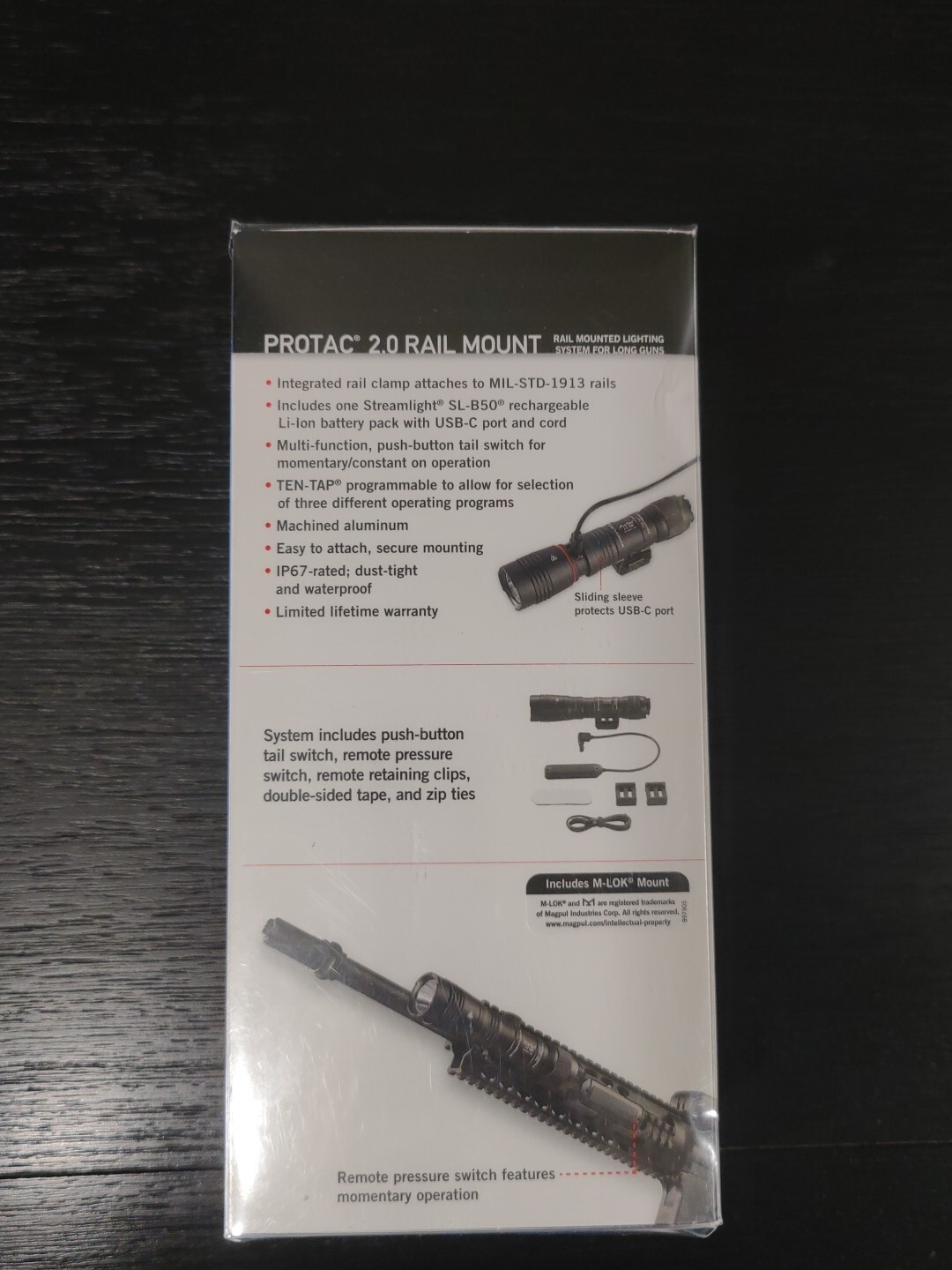 Streamlight Protac 2.0 Weapon Light - Black (89009) for sale online | eBay