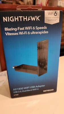 Netgear NIGHTHAWK WiFi 6 SPEED USB 3.0 Adapter (A7500) NEW 2YEARS -20% ...