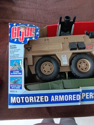 Gi Joe Motorized Armored Personnel Carrier 2003 Rocket Firing Hasbro ...