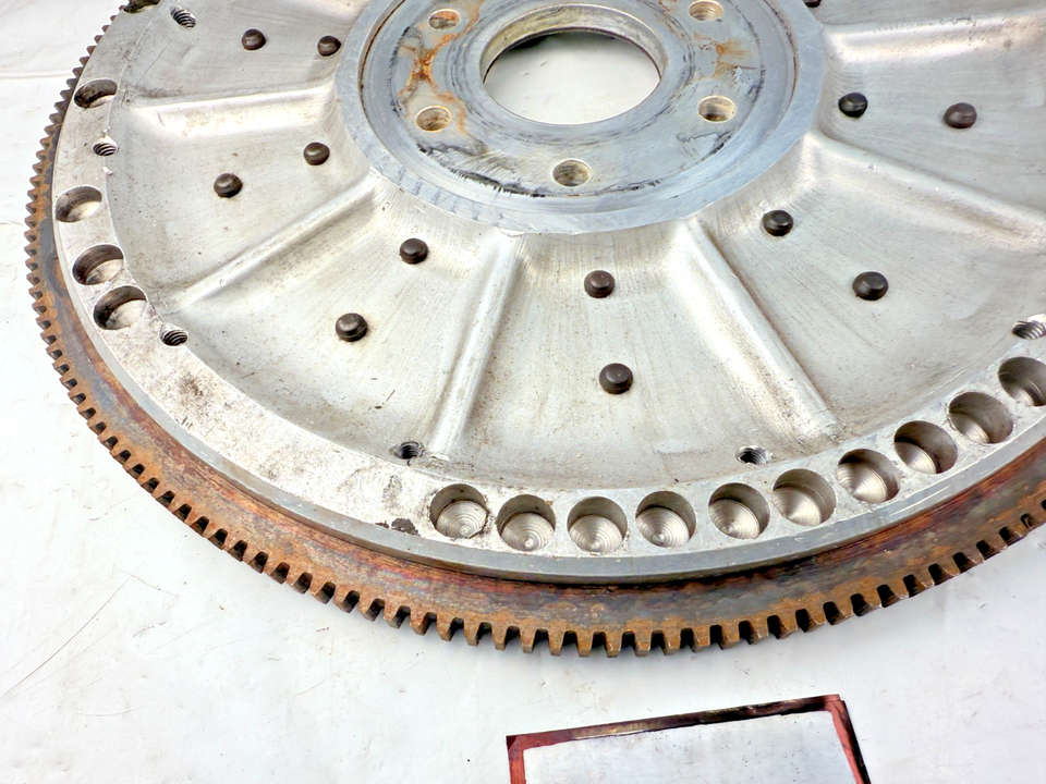 Weber Aluminum Flywheel 184 Tooth Ford Mercury FE 332 352 390 430 V-8 ...