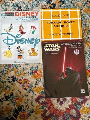 Lot of Trumpet Music-Star Wars, Disney, Edwards-Hovey Method | eBay