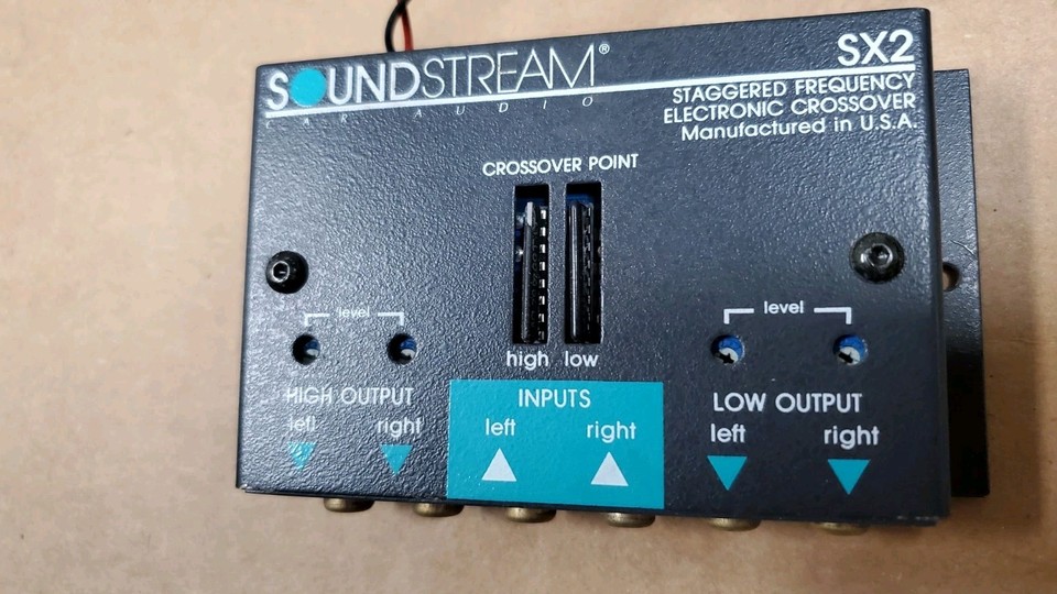 Soundstream Old School Crossover | eBay