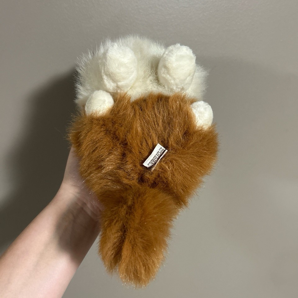 Vintage Gund Lassie Plush Brown White Collie Puppy Dog Stuffed Animal ...