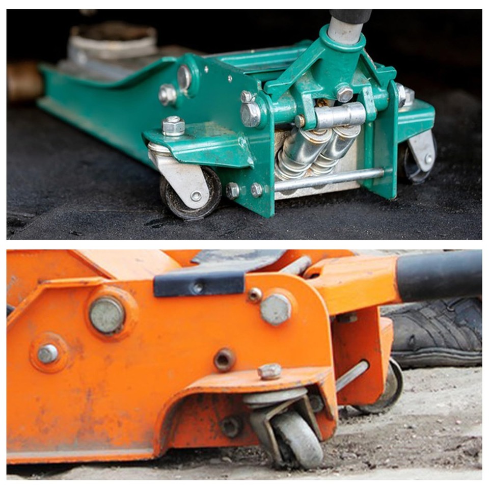 Casters for 3 Ton Floor Jack Cast Iron Caster Wheels Floor Jack ...