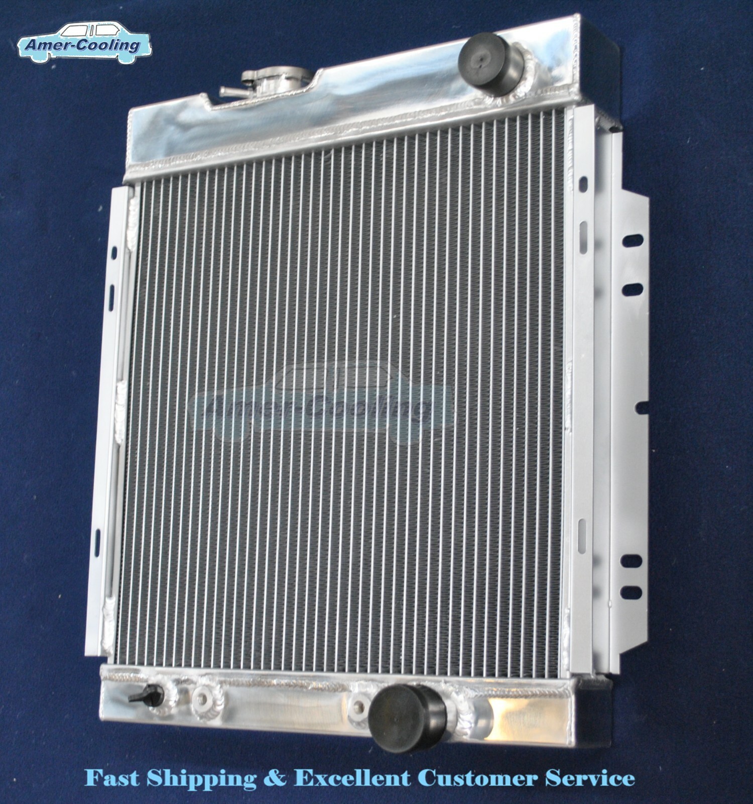 2Row Aluminium Radiator For 1963 1964 1965 Mercury Comet 4.3 4.7 V8 | eBay